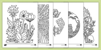 Coloring Sheets Mindfulness • Twinkl.com