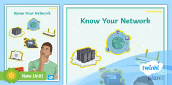 Computer Networks KS2 – Know Your Network – Year 6