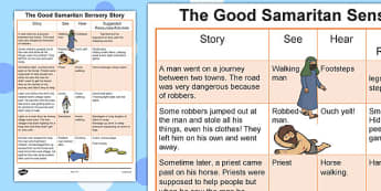 The Good Samaritan Bible Story for Kids - Primary Resources