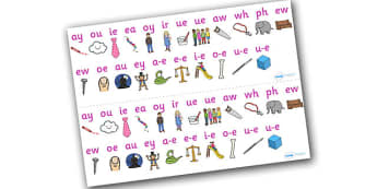 Alternative Pronunciations - Phase 5 Phonics - Twinkl