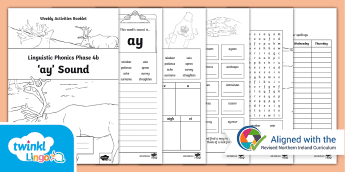 'ay' Sound Phonics Resources | twinkl.co.uk