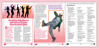 Dance - Grade 9 - Creative Arts - Senior Phase South Africa