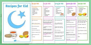 Eid Activities for KS2 | Eid Al-Fitr Primary Resources | RE