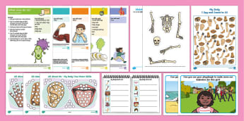 My Body Activities | Learning About the Body Preschool