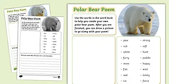 Polar Bear Writing Templates | twinkl.com.au