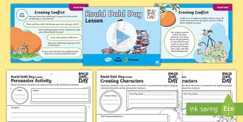 Roald Dahl Interactive Lesson Activities | Roald Dahl Day