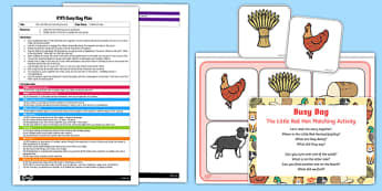 The Little Red Hen Activities, Games and Worksheets - Twinkl