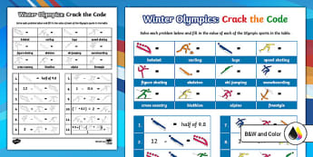 Winter Olympics - Twinkl