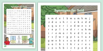 Synonyms Worksheets | twinkl.co.uk