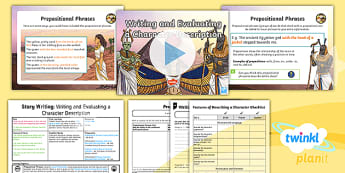 Story Writing Time Travel: Secrets of Ancient Egypt - - Y4 English ...