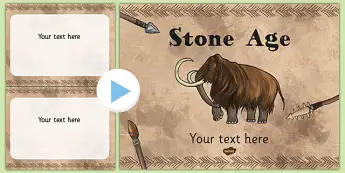 Stone Age Templates | twinkl.com.au