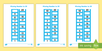 Missing Numbers Worksheets | twinkl.co.uk