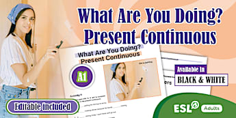 Adults A1 - Beginner ESL Lessons For Adults | TEFL - Twinkl