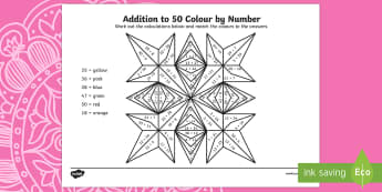 Printable Colour by Number Sheets for Parents - Twinkl