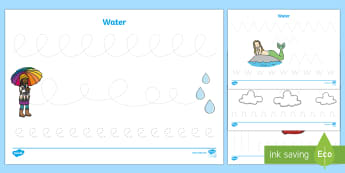 Water Week Activities Early Years | Water Cycle EYFS