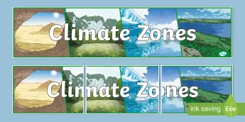 Climate Zones Geography | twinkl.co.uk