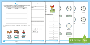 Time Learning Resources | twinkl.co.uk