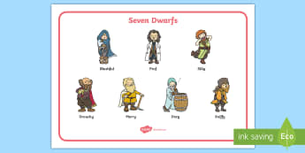 Snow White and the Seven Dwarfs Games And Activities | Twinkl