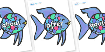 The Rainbow Fish activities: Marcus Pfister - Twinkl