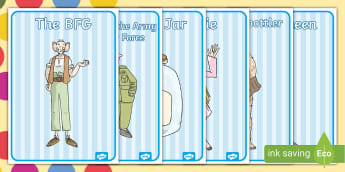 The BFG - Roald Dahl Primary Resources- The BFG Activities