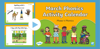 Language Activity Calendar • Twinkl.com.au