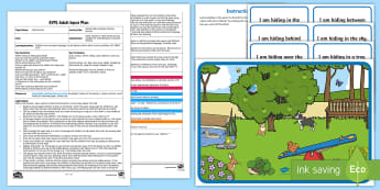 Positional Language Activities for Early Years (EYFS)