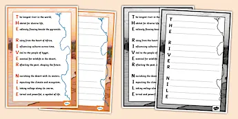 Language Acrostic Poem • Twinkl.com.au