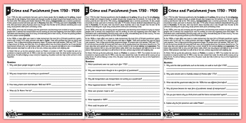 Crime and Punishments | twinkl.co.uk