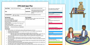 Listening - Communication and Language - EYFS - Twinkl