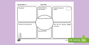 Book Character Worksheets | twinkl.ca