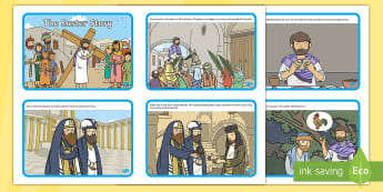 The Easter Story in the Bible - Primary Teaching Resources