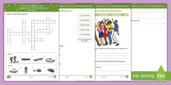 Level 2 | ESL Curriculum for Beginners | Resources - Twinkl