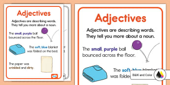 Adjectives Worksheets & Printables | Grade 1 | Twinkl