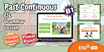 Past Simple VS Past Continuous | ESL Grammar Activities