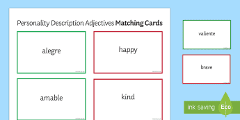 Spanish Adjectives | twinkl.ca