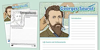 Georges Seurat Resources | twinkl.co.uk
