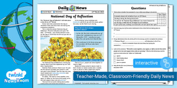 COVID-19 National Day of Reflection - KS2 - Twinkl
