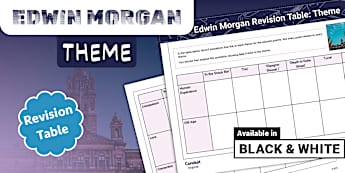 Edwin Morgan Scottish Set Texts - National 5 - Senior Phase - Conduit