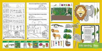 Down in the Jungle | Nursery Rhymes | EYFS - Twinkl