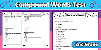 Compound Words Worksheets & Printables | Grade 2 | Twinkl