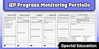 IEP Data Tracking & Progress Monitoring | Resources for SpEd