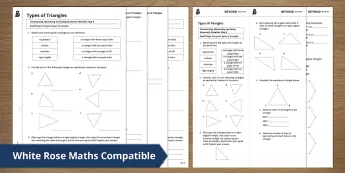 Triangles Geometry Activities | twinkl.co.uk