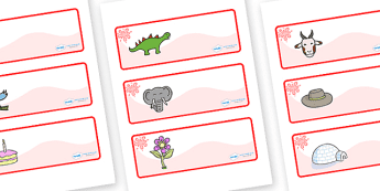 Red Classroom Labels | twinkl.co.uk