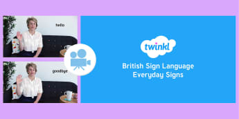 British Sign Language Deaf Education Primary Resources - ASN Curriculum for