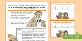 History Game • Twinkl.com.au