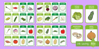 Vegetables Vocabulary Cards | twinkl.co.uk
