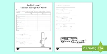 Mathematics Scavenger Hunts | twinkl.com