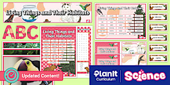 Living Things and Their Habitats - Year 6 Science Resources