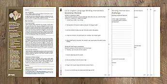 GCSE Punctuation Resources | twinkl.co.uk