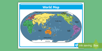 Oceania Geography Maps | twinkl.com.au